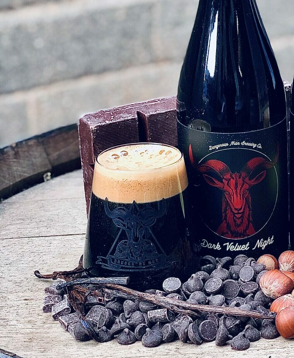 Dark Velvet Night Imperial Stout Aged In Woodford Reserve Barrels ...