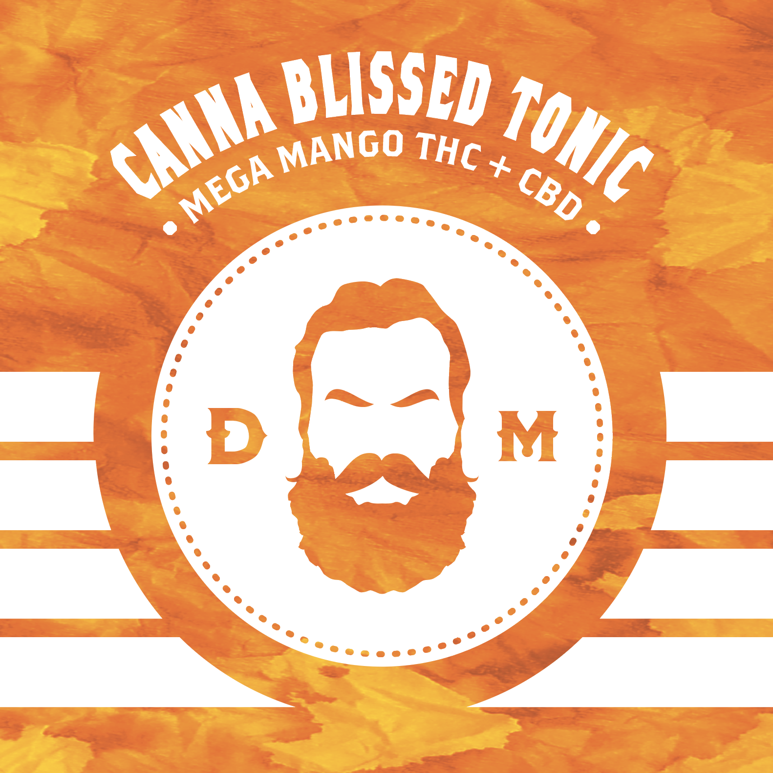 THC Tonic Mega Mango Canna Blissed - Dangerous Man Brewing Company