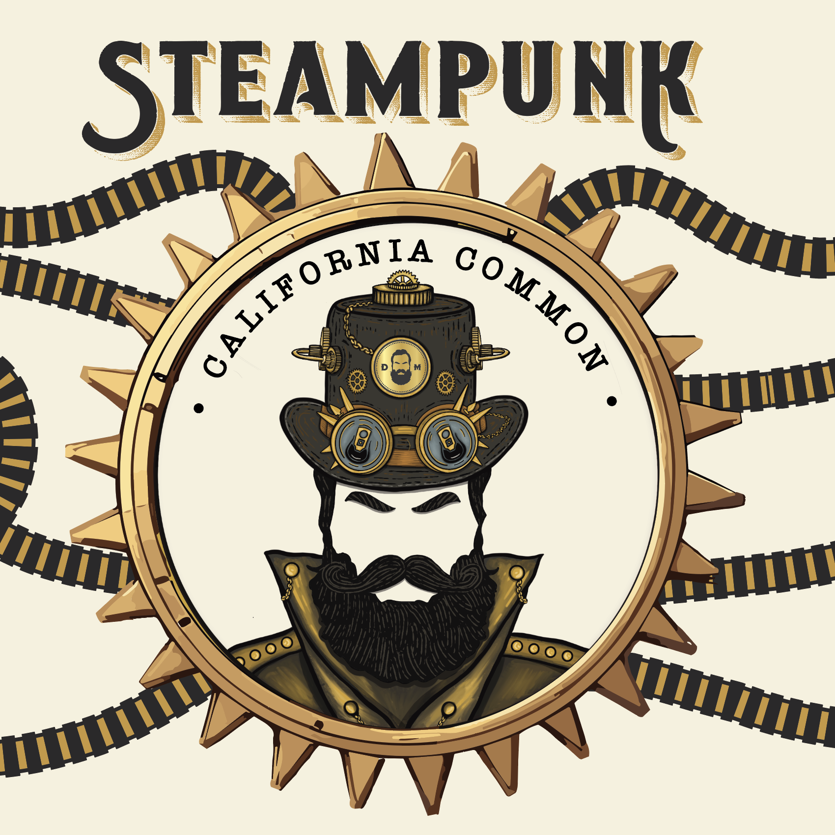 SteamPunk California Common - Dangerous Man Brewing Company